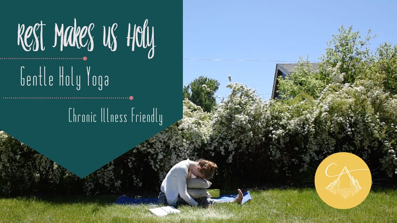 Gentle Yoga To Fight Fatigue | Christian Yoga Videos - Celebrate Again Yoga