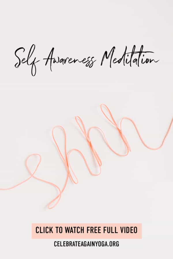 Self Awareness Meditation & Script to Find An Inner Calm